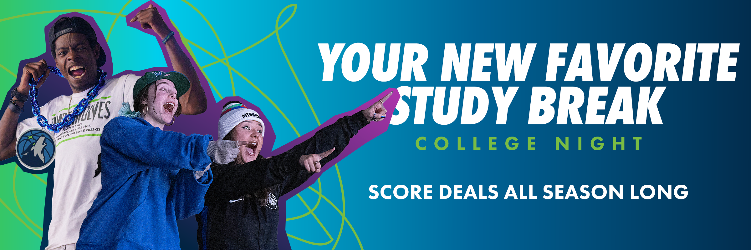 College Night - Timberwolves Promotions